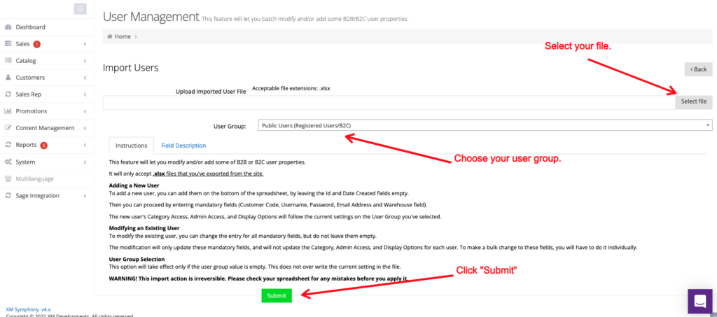 How to Convert a B2B User to B2C - commercebuild Success Portal