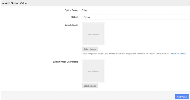 How to Create Variant Options - commercebuild Success Portal