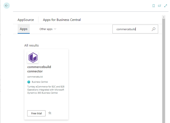 Build your own Customer Portal or Webstore from the commercebuild Business Central App ...