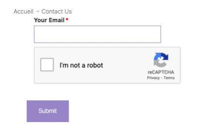 How to Enable reCAPTCHA on Custom Forms - commercebuild Success Portal